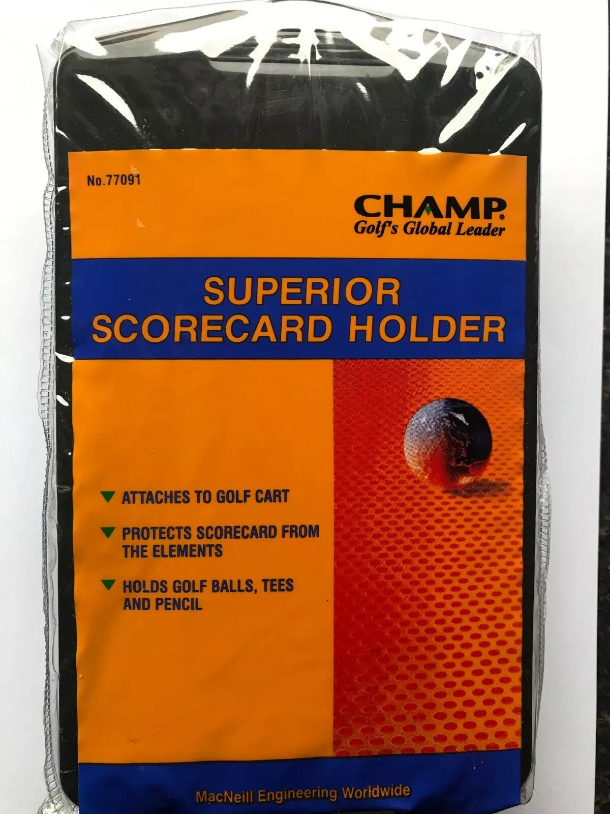 Champ Superior Golf Trolley Scorecard Holder. – Golf Perfection