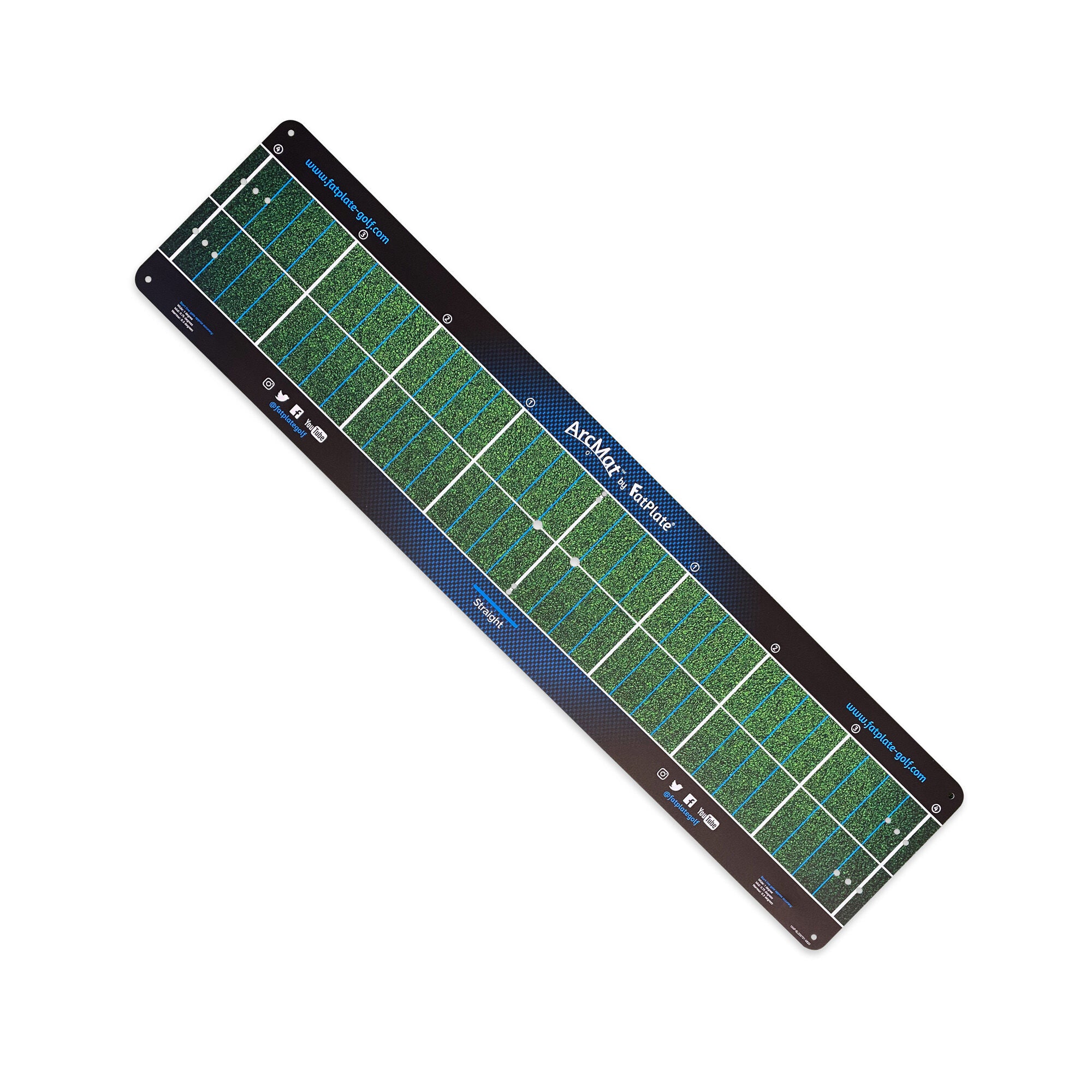 FatPlate Golf ArcMat Straight Putting Aid. – Golf Perfection